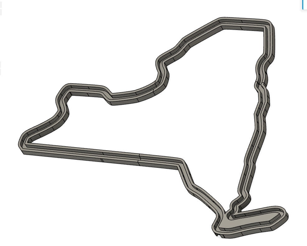 3D Printed New York State Neon Sign STL Files I Love NY Neon - Etsy