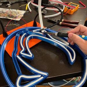 3D Printed Penn State Neon Sign STL Files | Nittany Lions Neon Sign ...