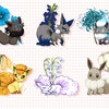 Alolan Vulpix, Garchomp, Shinx Prints - Etsy