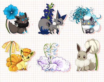 Alolan Vulpix Vinyl Sticker - Etsy