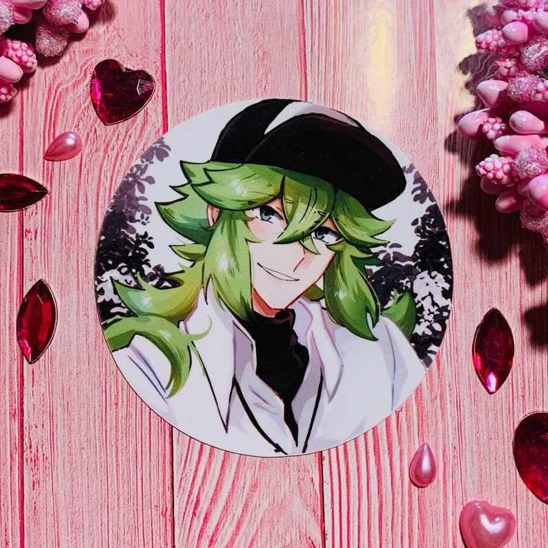 Unova Trainer Rival N 2.5in Vinyl Sticker - Etsy
