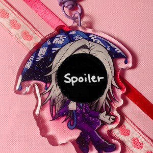 Makoto, Yuma, Shinigami RAIN CODE 3in Glitter Epoxy Acrylic Keychain - Etsy
