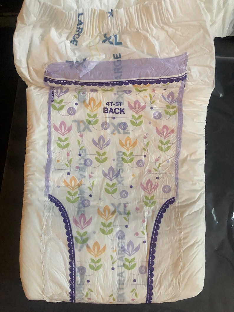 Xl Xp 5000 Custom Abdl Diaper Art Etsy