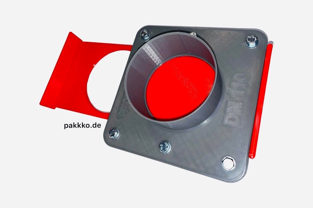 DN110 Blastgate Gate Valve Gate Valve Extraction System Air Slider ...