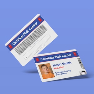 Post Office Id Card - Etsy