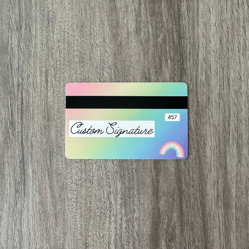 Custom Play Credit Card, Personalized Credit Card, Credit Card Toy - Etsy