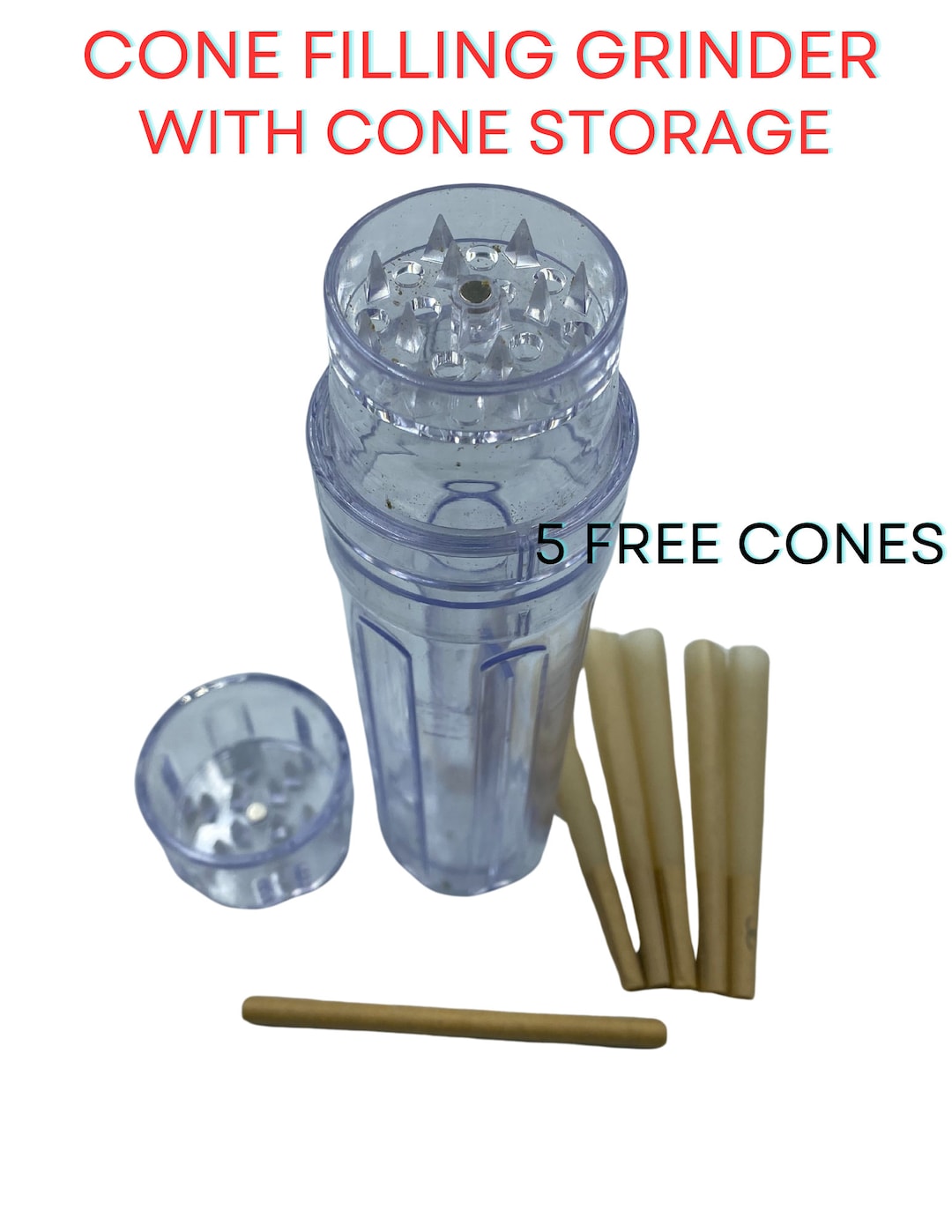 Cone Filling Grinder/flower Tower - Etsy