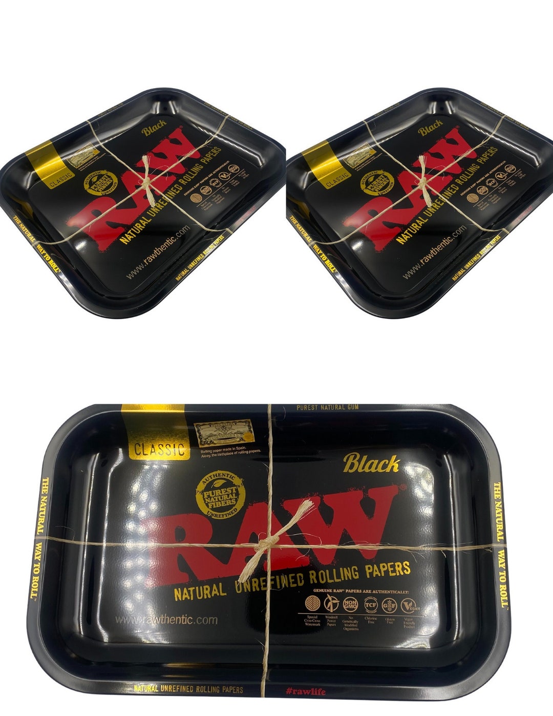 Raw Black Rolling Tray - Etsy