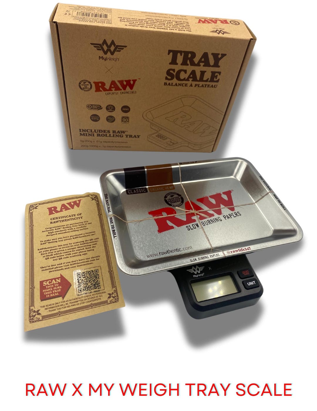 Raw X My Weigh Tray Scale - Etsy