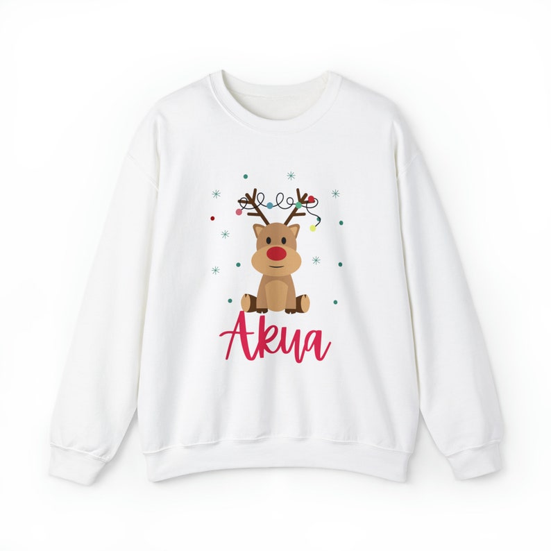 Akua's Ghanaian Christmas Reindeer Wonderland - Festive Art Print ...