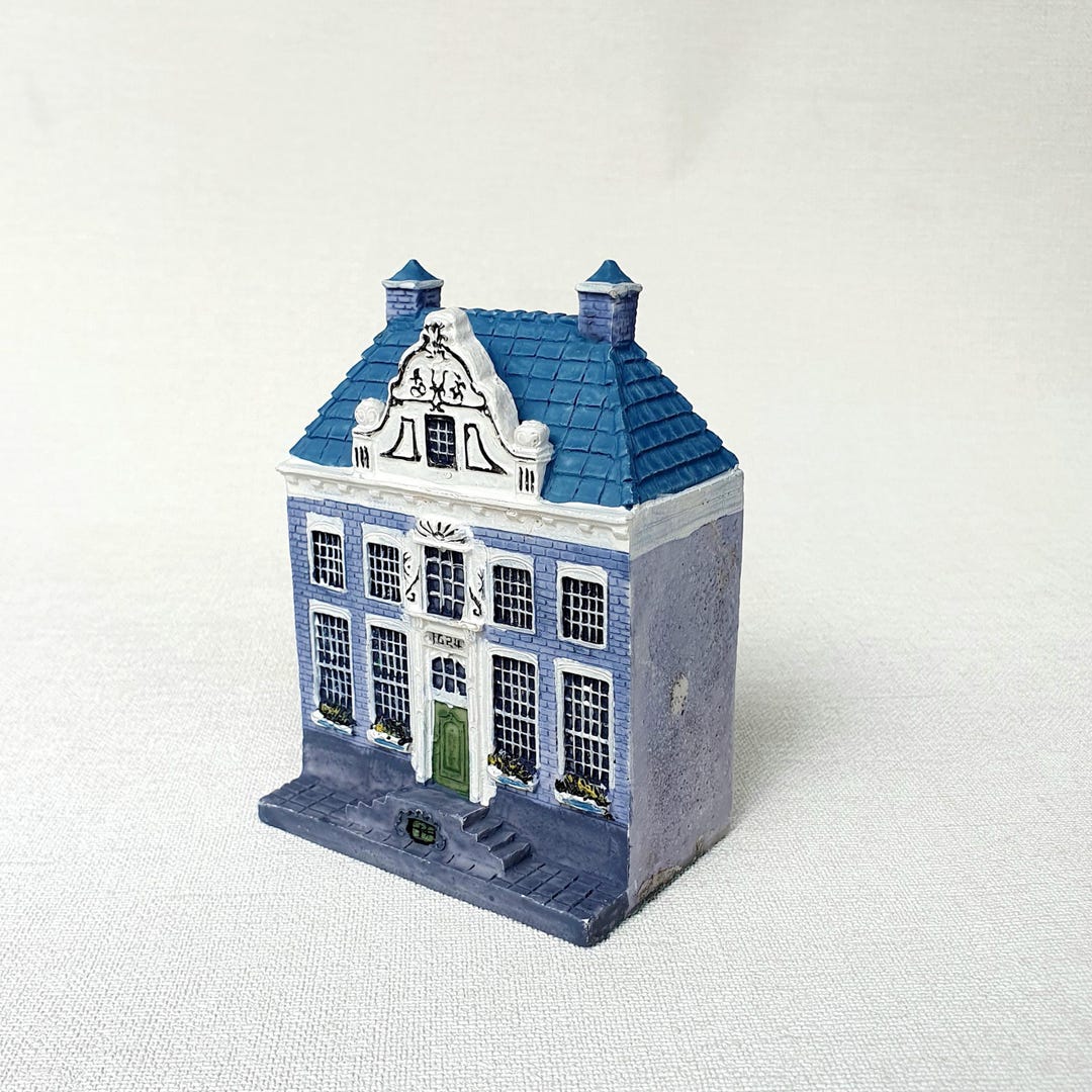 Vintage Dutch Miniature Canal House From the Amsterdam Series by ...