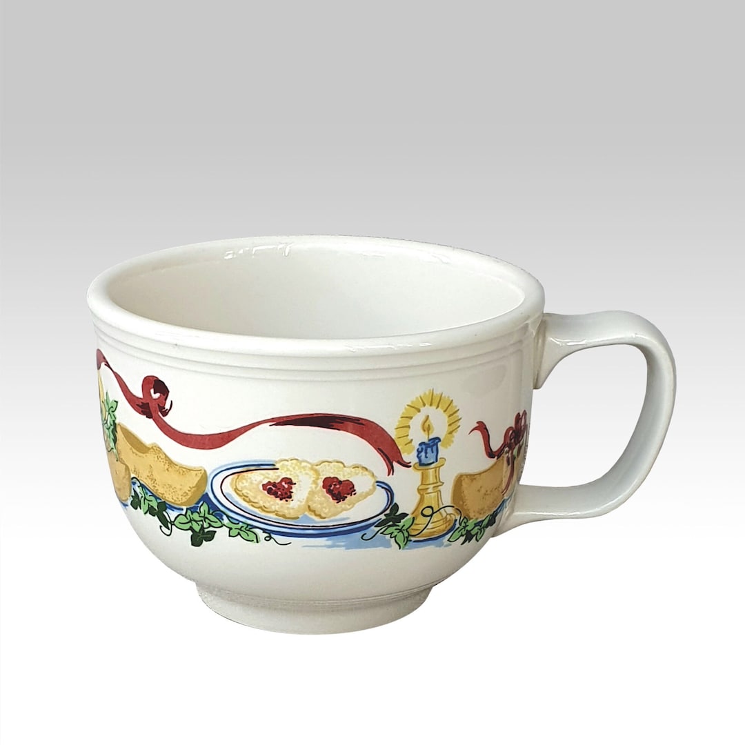 Vintage Large Soup Bowl Mug Cup With the Holland Clogs by Homer ...