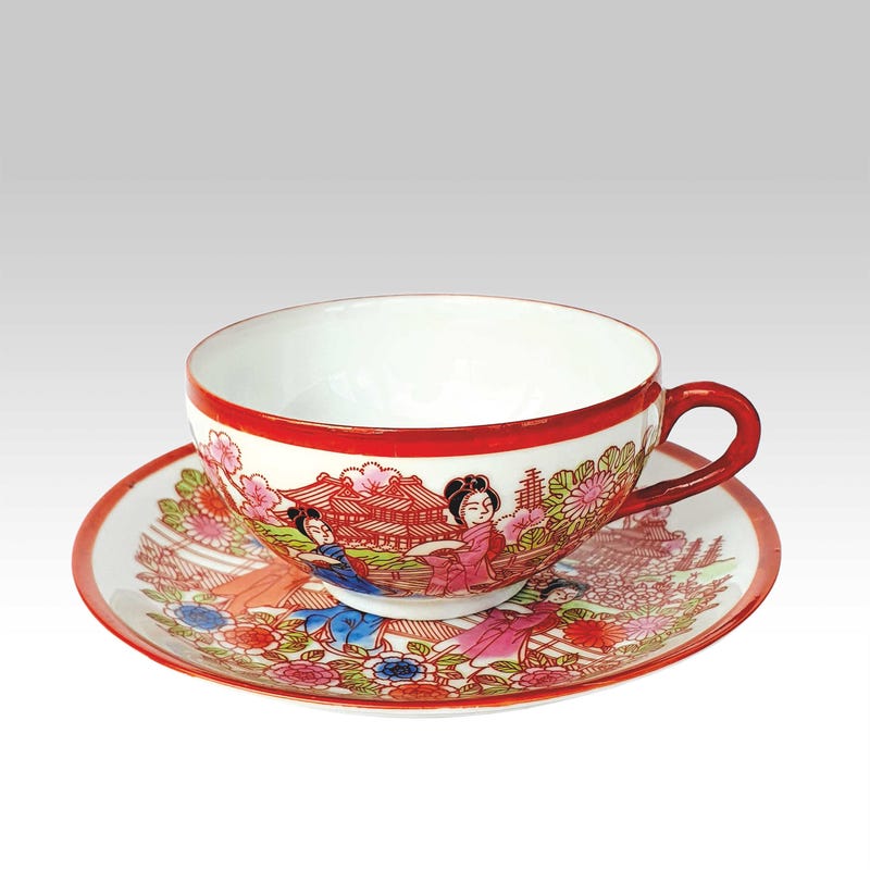 Bone China Tea Cup - Etsy