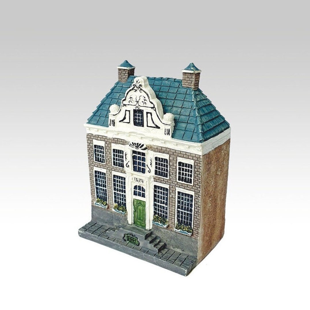 Vintage Dutch Miniature Canal House From the Amsterdam Series by ...