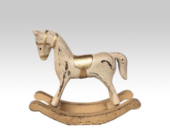 Decorative Wooden Rocking Horse - Etsy