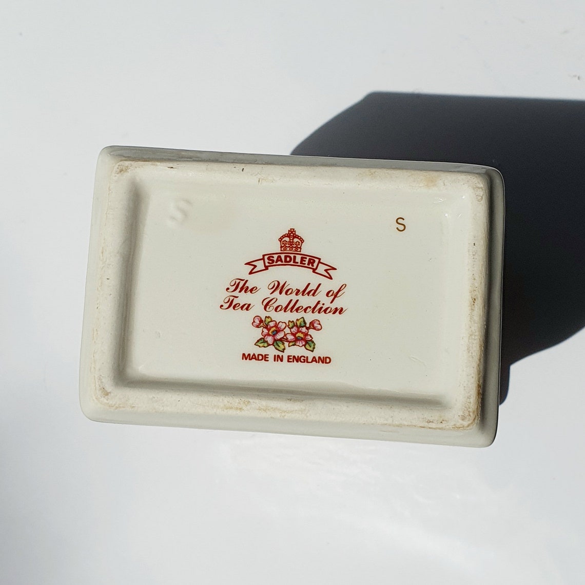 Vintage Tea Caddy Ceylon Tea by Sadler, World of Tea Collection Series ...