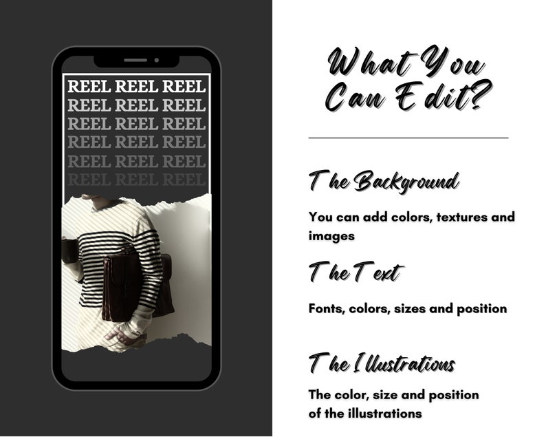 20 Minimalist Reel Covers - Etsy