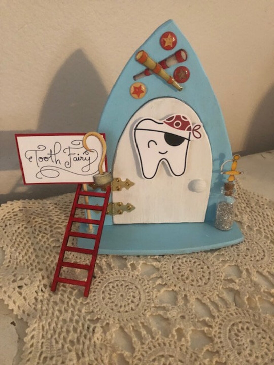 Handmade Pirate TOOTH *FAIRY Door - Etsy