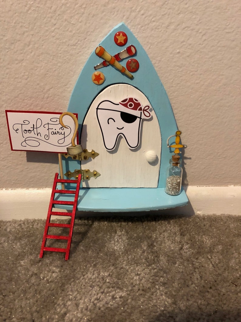 Handmade Pirate TOOTH *FAIRY Door - Etsy