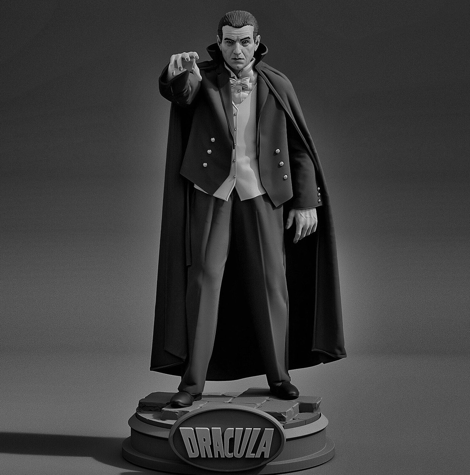 Dracula Statue Figura De Dracula Classic Monsters 20 Cms - Etsy