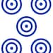 Colorful Bullseye Target Set - 10 Printable Targets for Fun & Games ...