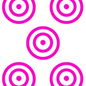 Printable Targets, Bullseye Target, Toy Target, Practice Target, Bulls ...