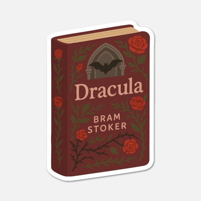 Dracula Decals - Etsy