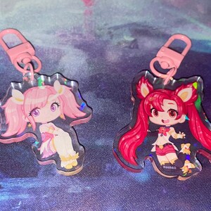 Star Guardian Season 1 Lux and Jinx From League of Legends Holographic ...