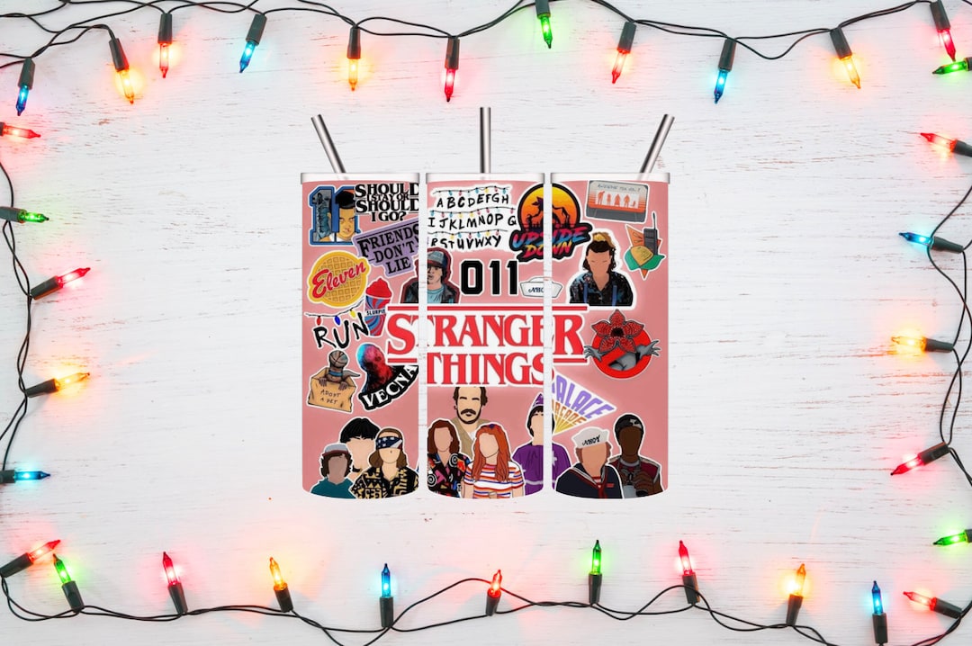 Stranger Things Tumbler - Etsy