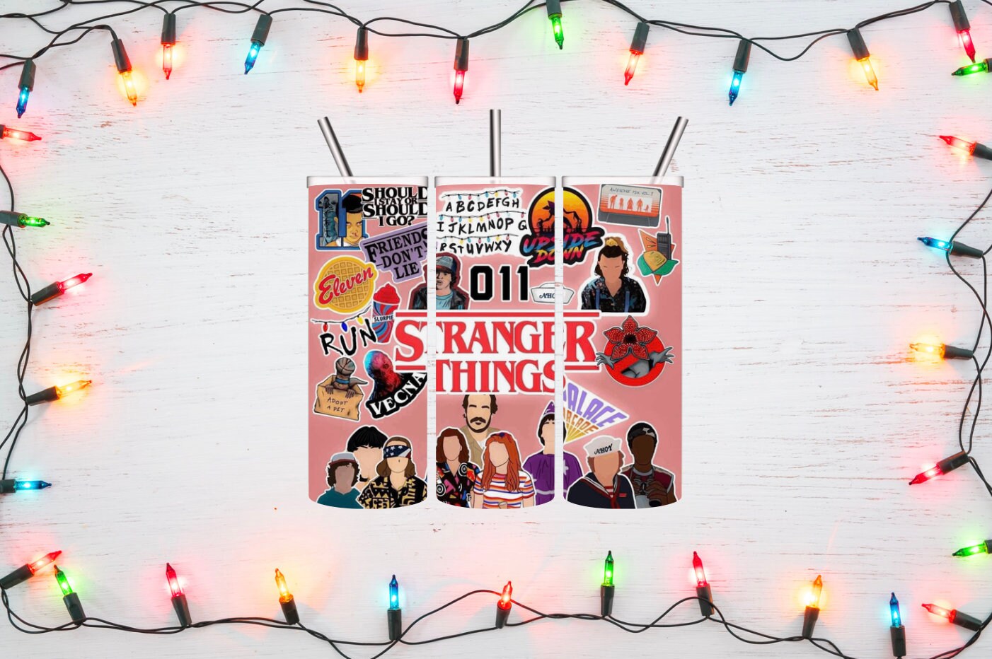 Stranger Things Tumbler - Etsy