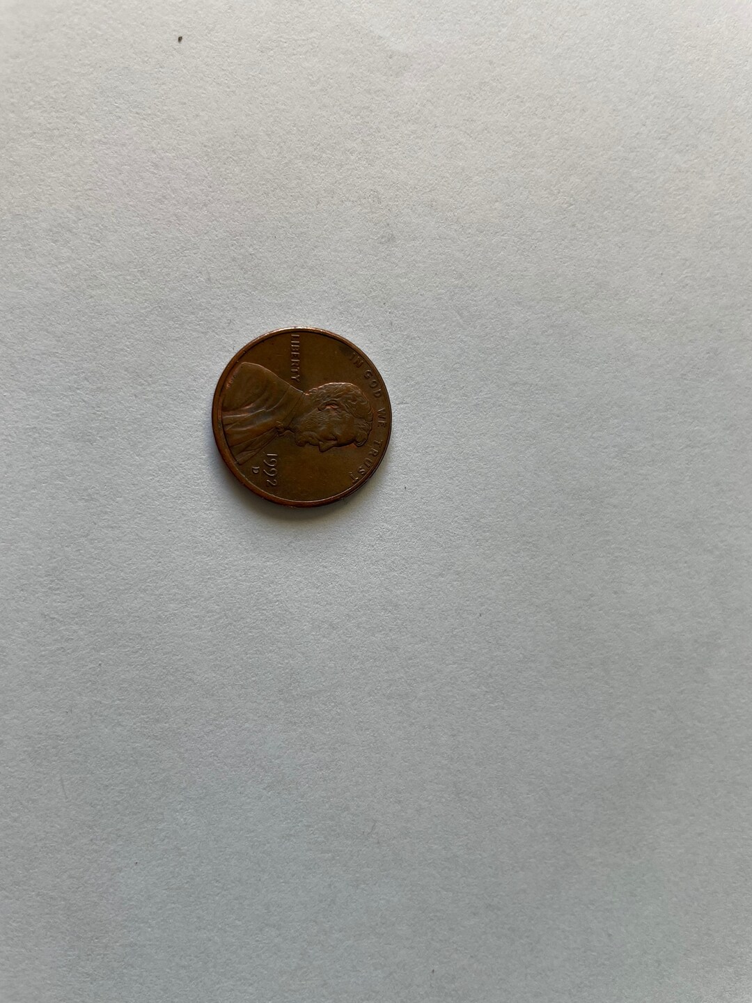1992 Double Stamped Penny - Etsy