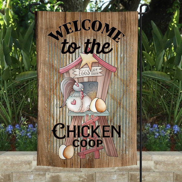 Garden Chicken - Etsy