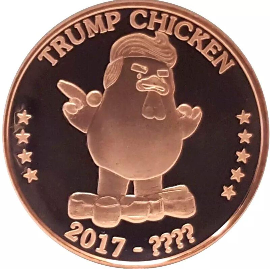20 X Trump Chicken - 1oz. Pure Copper Bullion Rounds!! - Etsy