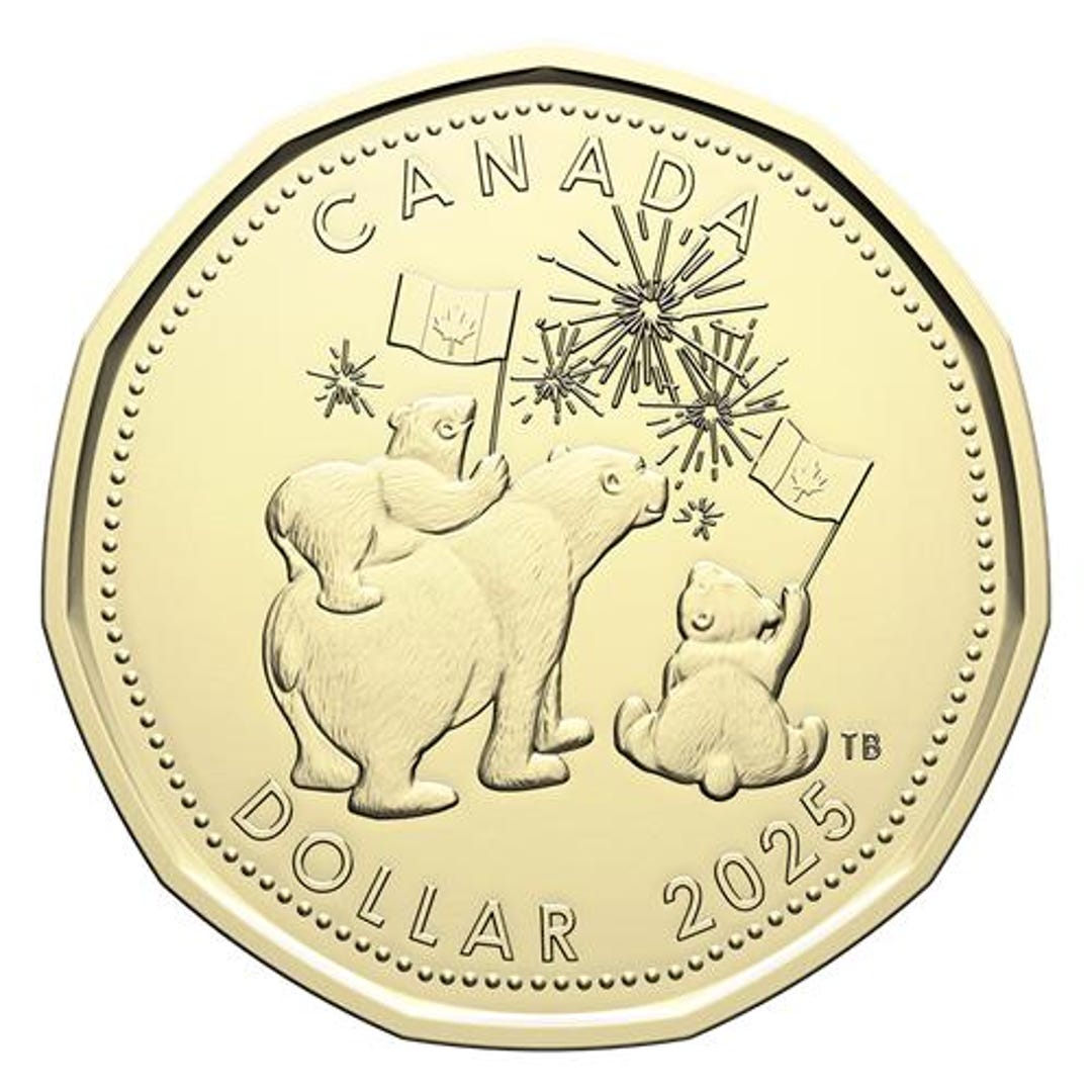 Canada 2025 O Canada Proof Like Loonie - Etsy
