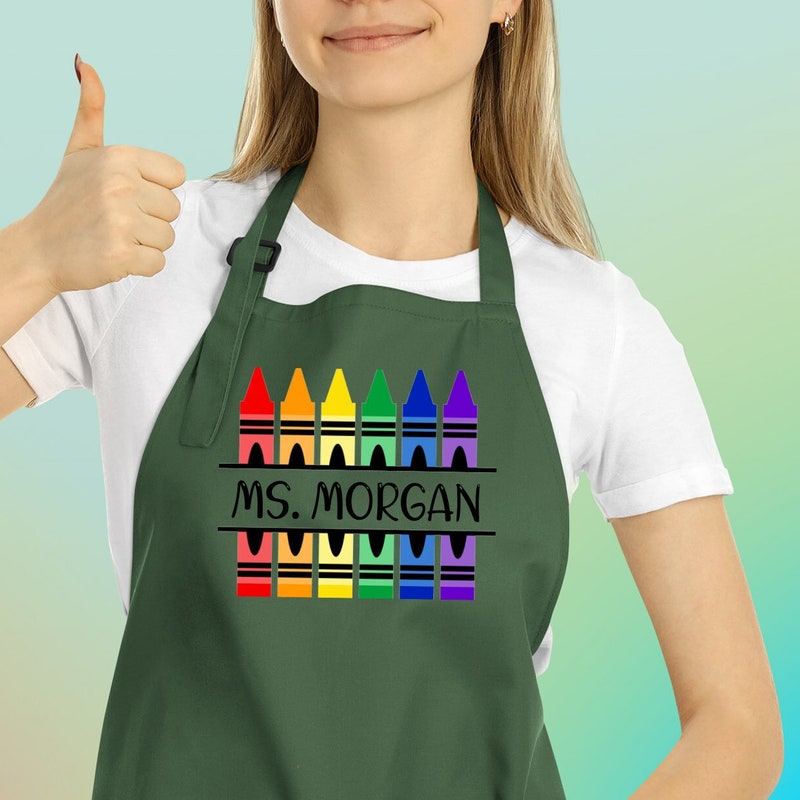 Teacher Apron - Etsy