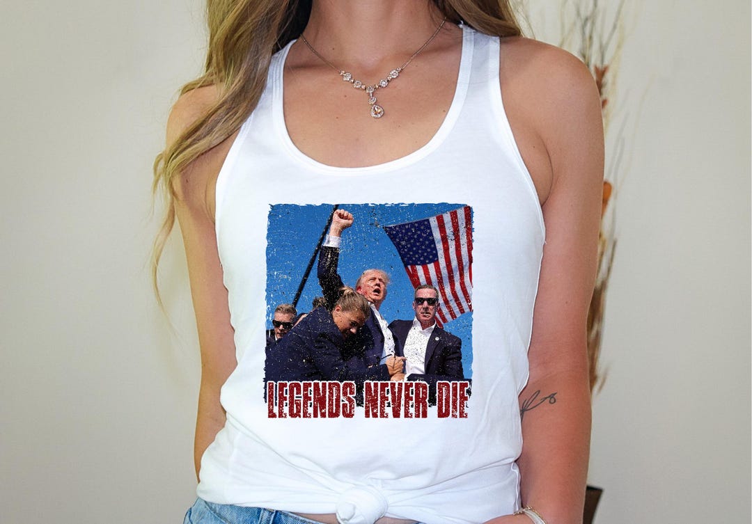 Trump Fight Shot Tank Top, Trump 2024 Tank Top, Republican Tank Top ...