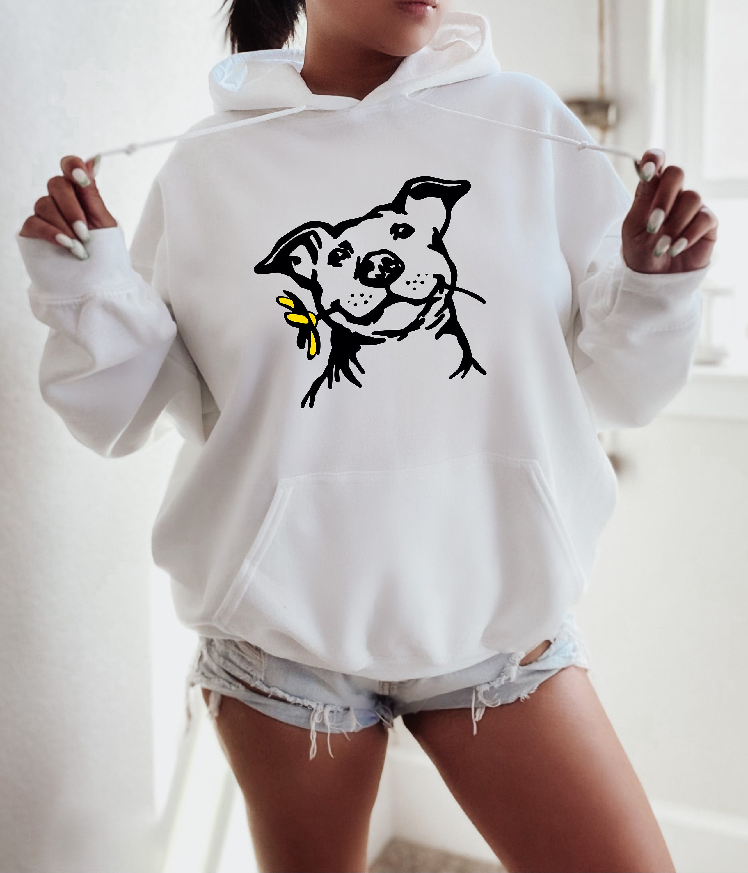 Pitbull Hoodie Pitbull Sweatshirt Pitbull Sweater Pitbull - Etsy