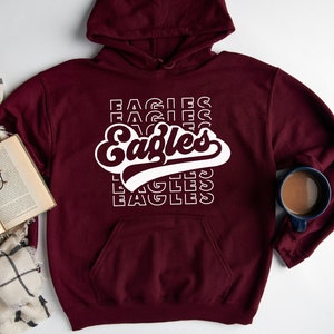 Eagles Team Mascot Shirt, Eagles Team Hoodies, Eagles Football ...
