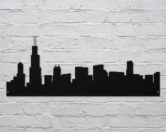 Metal Chicago Sign - Etsy
