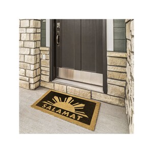 Salamat Outdoor Mat, Pinoy Gift, Filipino Home Decor, Wedding Gift ...