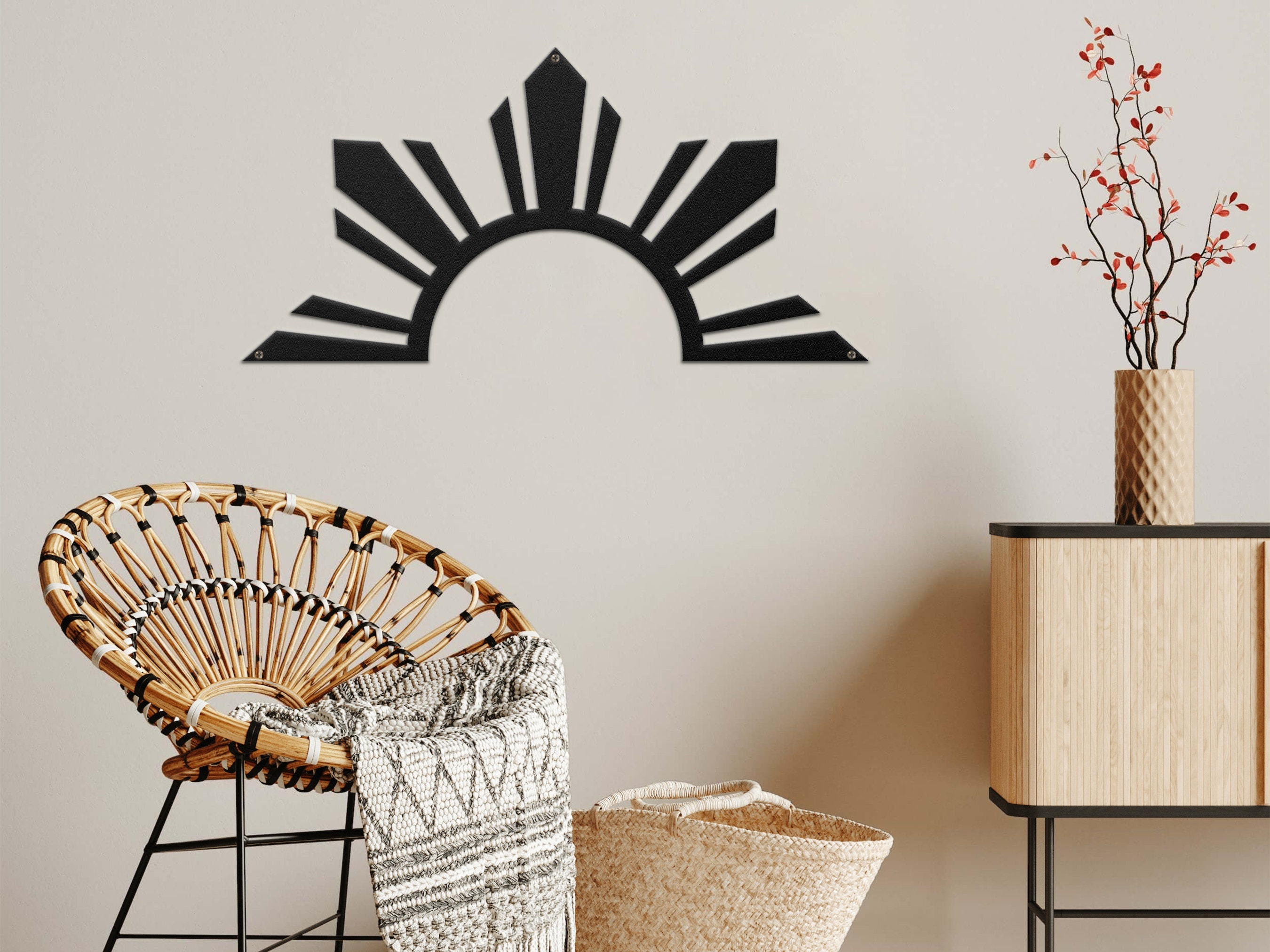 Half Sun Metal Sign Philippine Flag Wall Art Pinoy Gift - Etsy