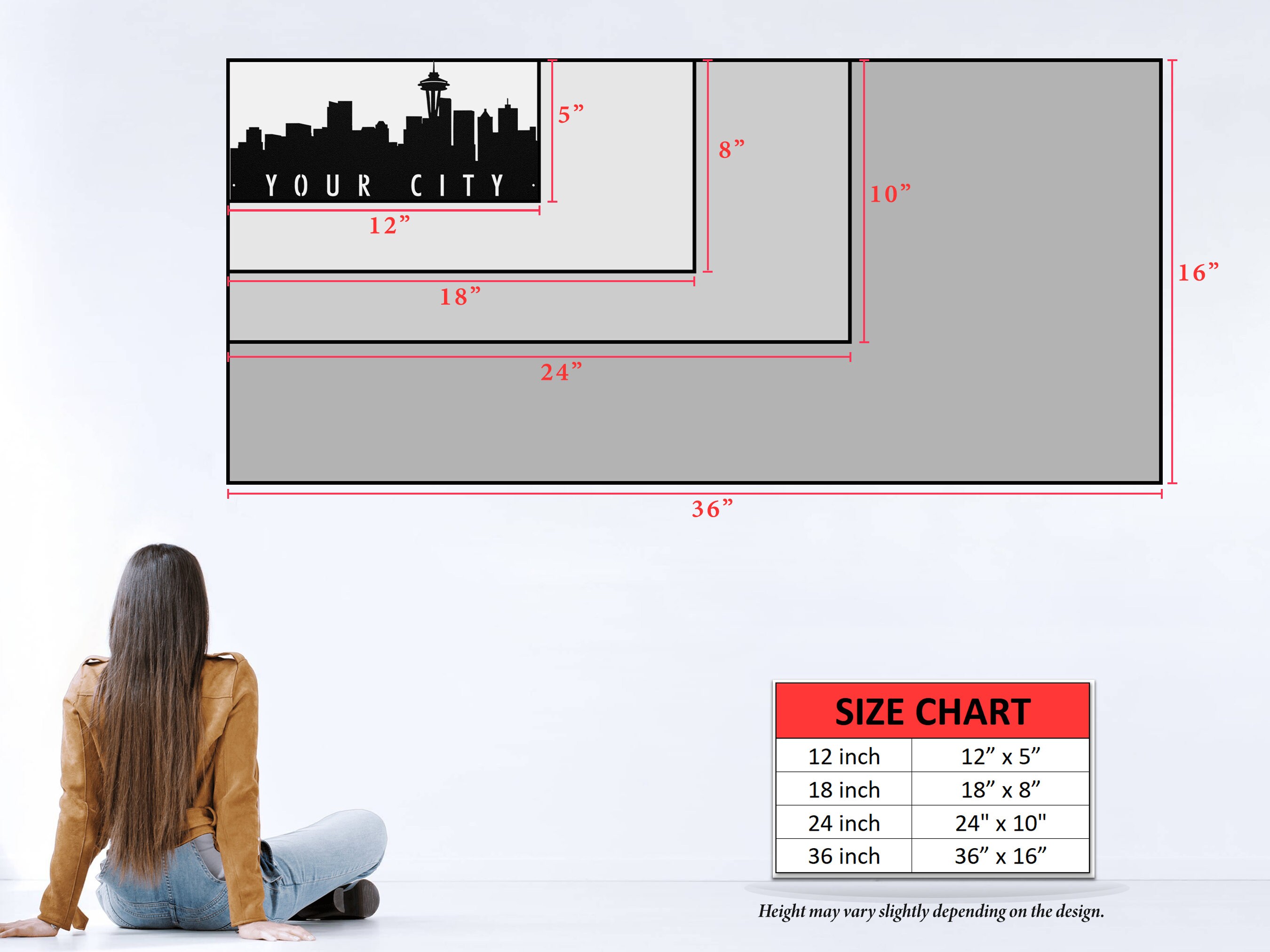 Detroit Metal Art, City Metal Sign, Custom Metal Art, Personalized Name ...