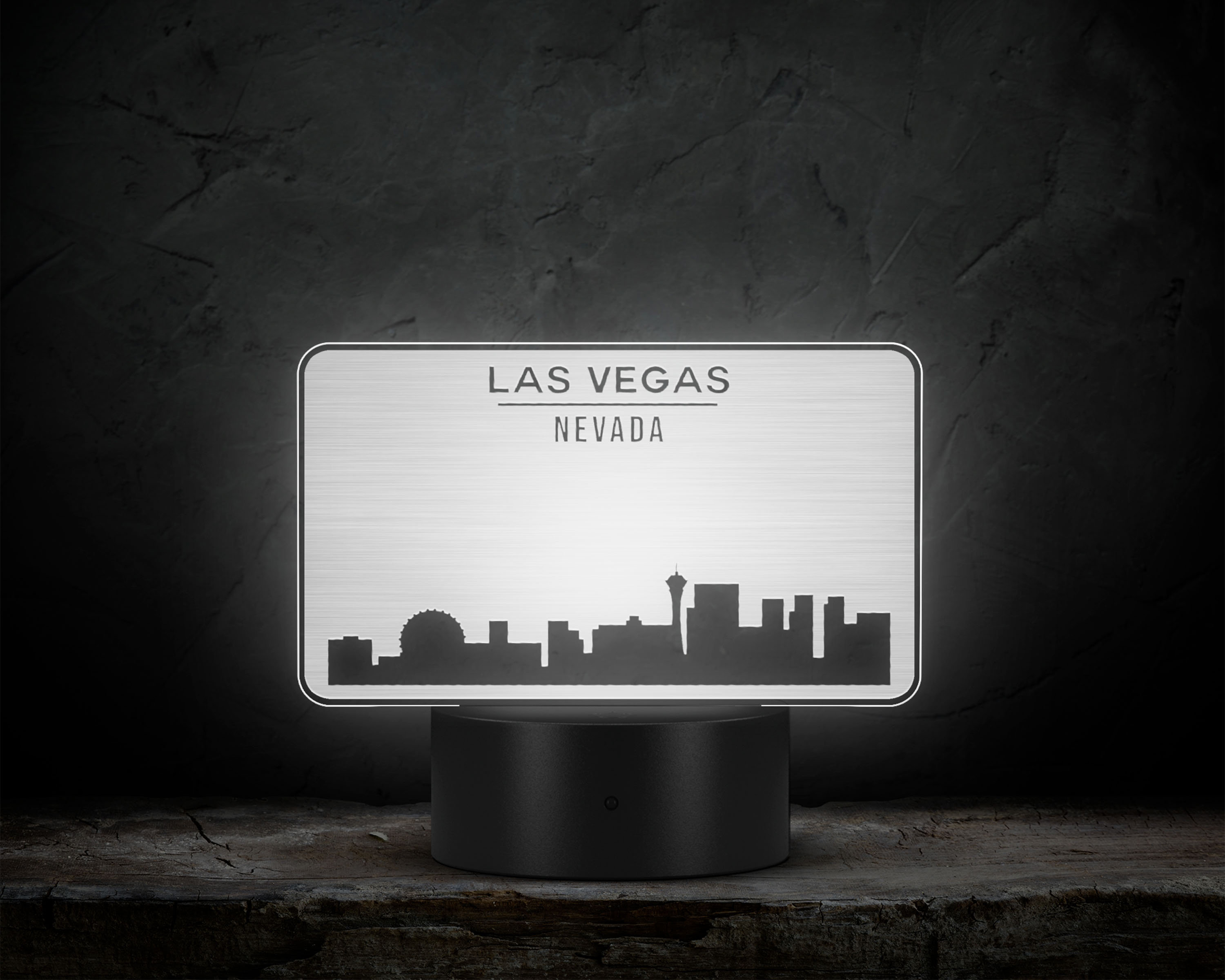 Las Vegas Skyline LED, Acrylic Sign, Neon Skyline for Bedroom - Etsy