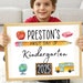 Kindergarten Grad Sign, Graduation Sign, Last Day of School, Class of ...