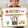 First Day of Kindergarten Sign, First Day of School Sign, Class of 2025 ...