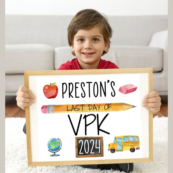 Vpk Sign - Etsy