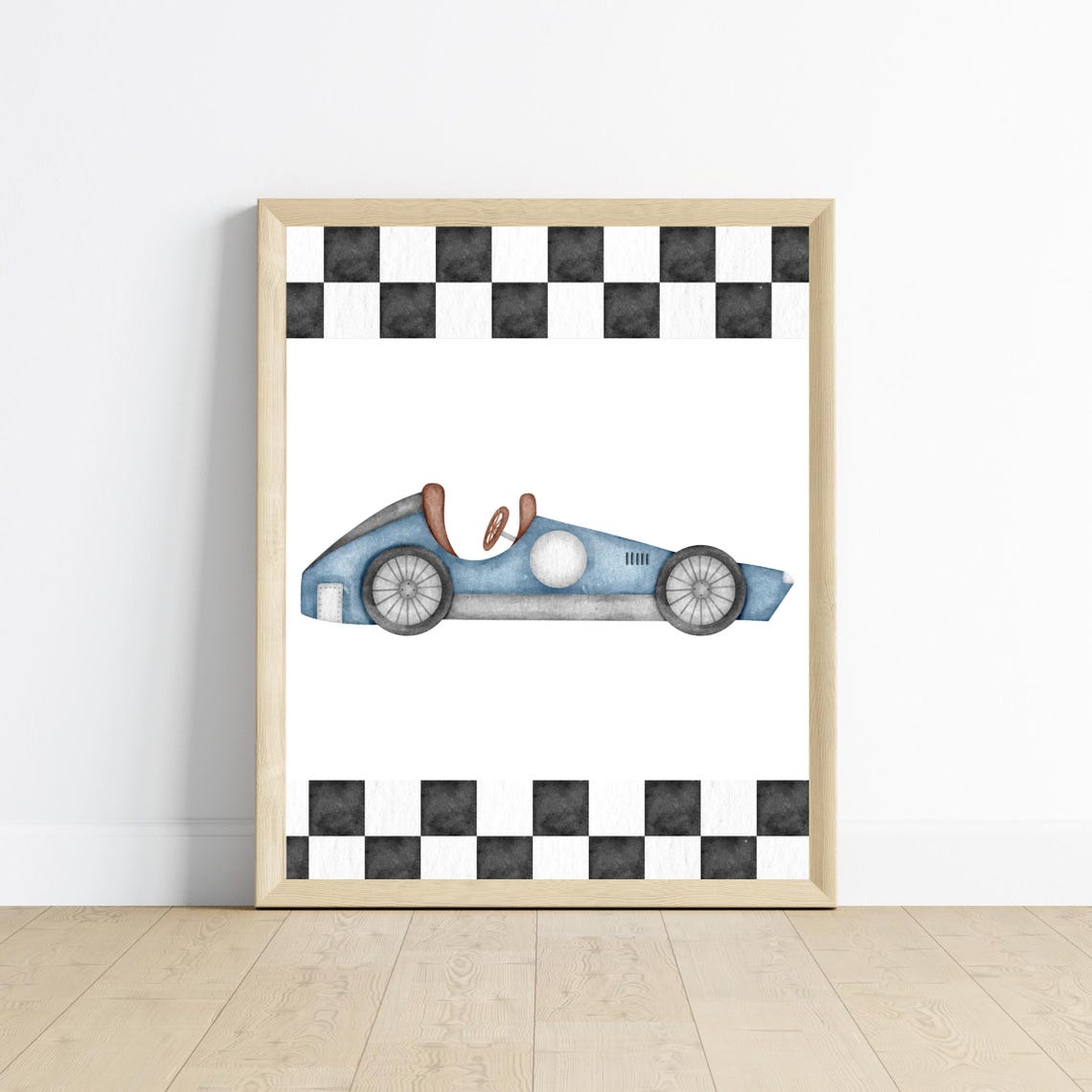 Race Cars Wall Art, Checkered Flag, Race Way, Need for Speed, Boy Room ...