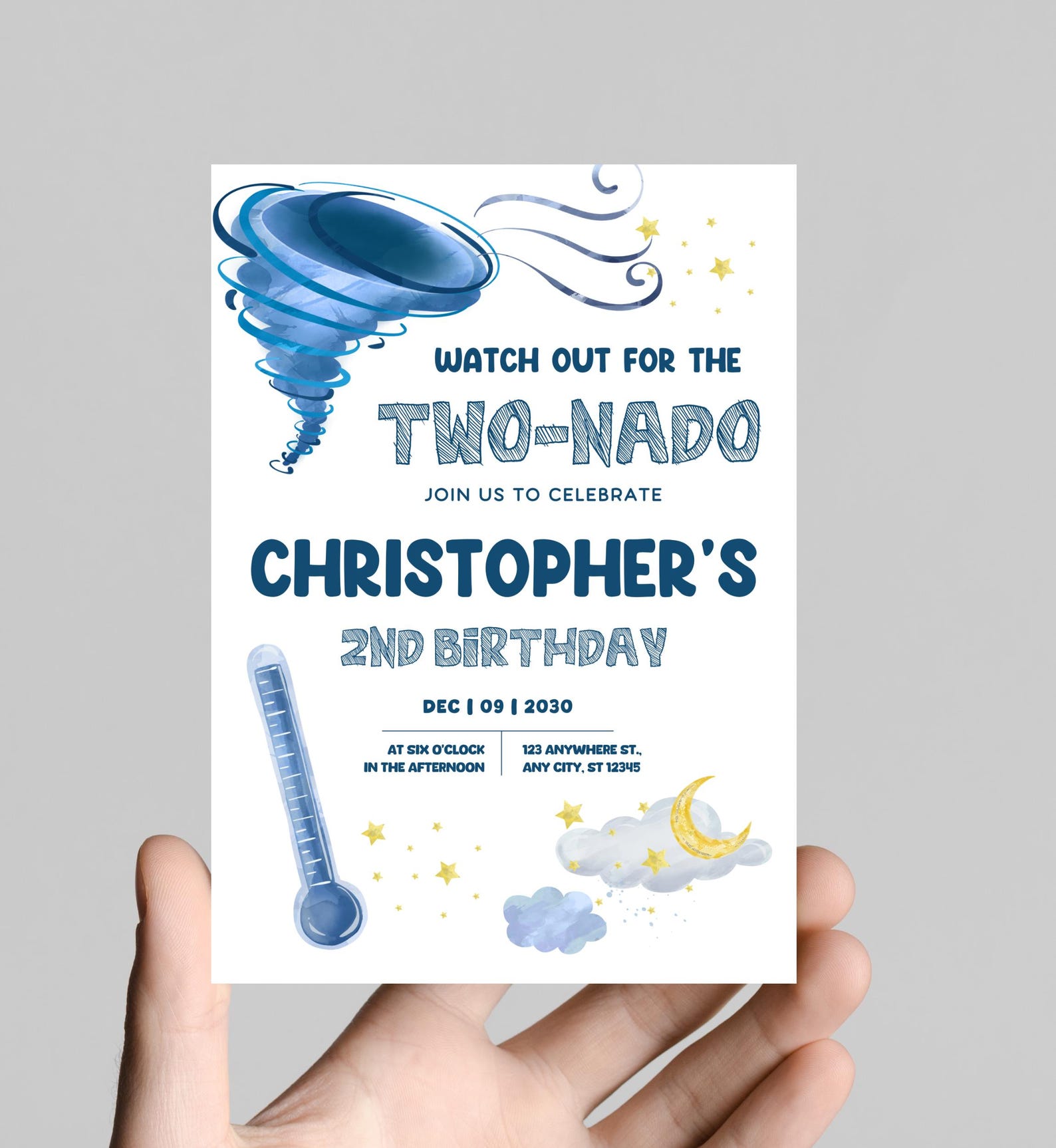 Twist on Over Storm Warning Two-nado Tornado Themed 2nd Birthday Party ...