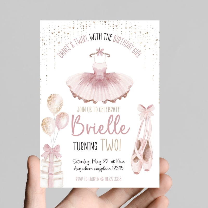 Ballet Theme Party - Etsy