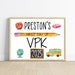 First Day of VPK Sign, First Day of School Sign, Class of 2025 Sign, 8 ...